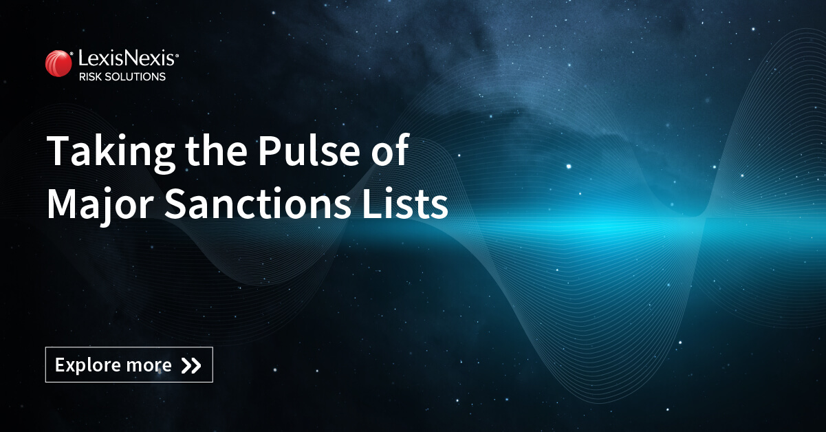 Taking the Pulse of Major Sanctions 2025 H1 Results